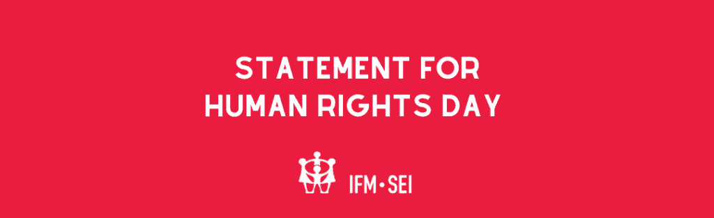 Statement for Human Rights Day – International Falcon Movement ...